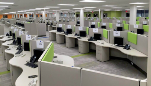 Call Center Office Design | Workspaces by Airbrick Infra