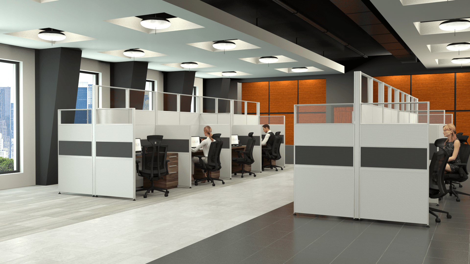 Call Center Office Design | Workspaces by Airbrick Infra